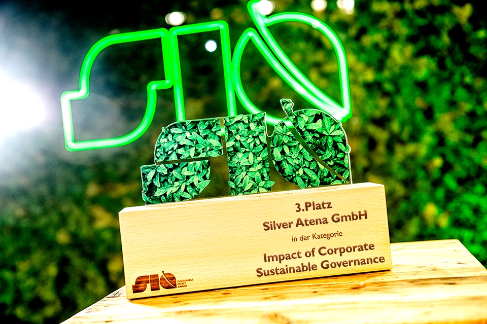Silver Atena in Top 3 at Sustainable Impact Award 2024 | Silver Atena